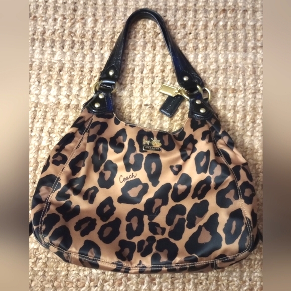 Coach | Bags | Coach Leopard And Leather Purse | Poshmark